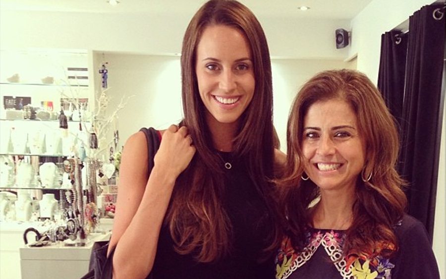 In store with beautiful model/playmate Lauren Vickers – Opa Designs