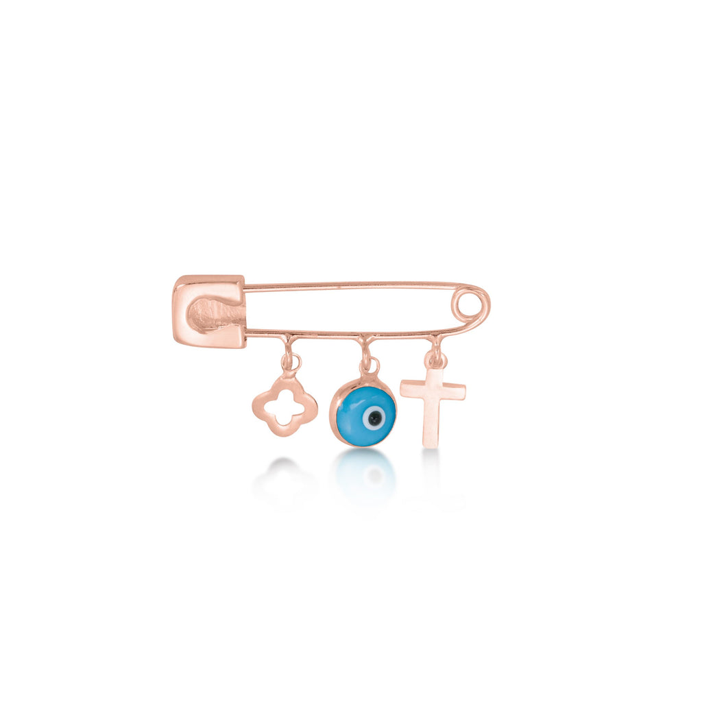 Baby boy pin in rose gold – Opa Designs